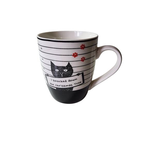 Hazel & Co | Dining | Hazel Co Black Cat Knocked Over Christmas Tree ...